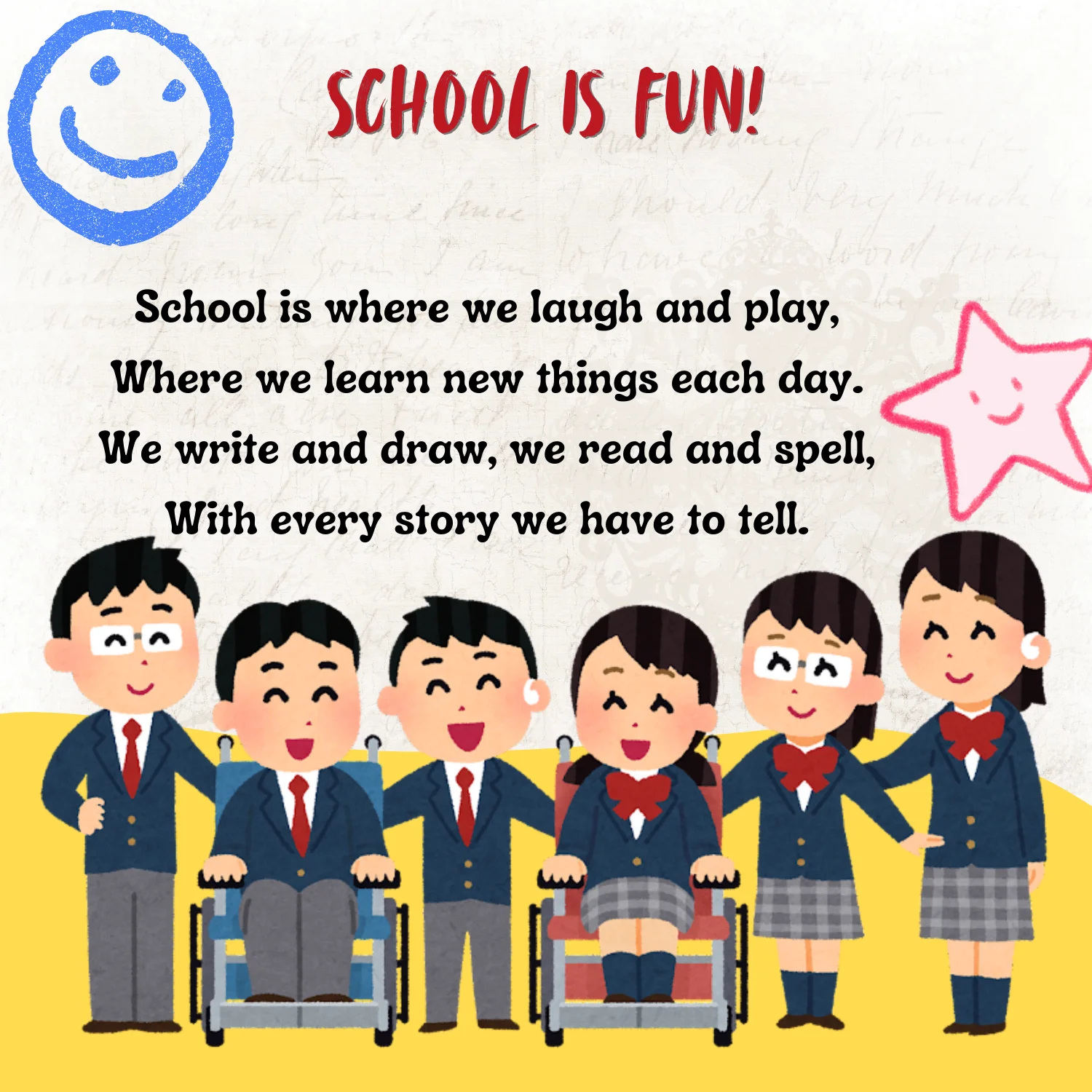 A poem about school - Poems about everything